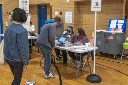 Man Checksin He Prepares Vote During Editorial Stock Photo - Stock ...