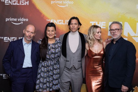 Hugo Blick Kimberly Guerrero Chaske Spencer Editorial Stock Photo ...