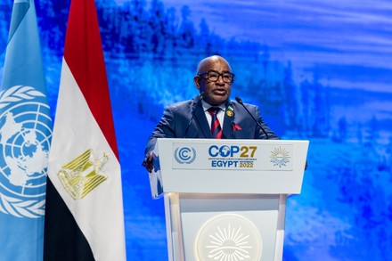 Assoumani Azali President Comoros Delivers His Editorial Stock Photo ...