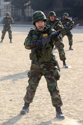 Female Cadets Participate Basic Military Training Editorial Stock Photo ...