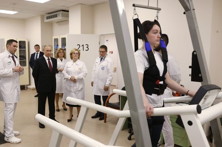 Russian President Vladimir Putin Front 2l Editorial Stock Photo - Stock ...