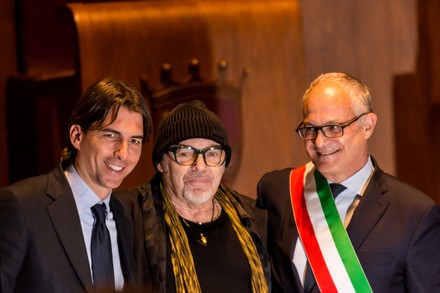 Italian Singer Vasco Rossi Received Lupa Editorial Stock Photo - Stock ...