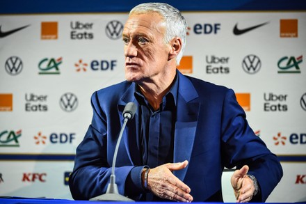 Didier Deschamps Coach French National Team Editorial Stock Photo ...
