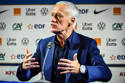 Didier Deschamps Coach French National Team Editorial Stock Photo ...