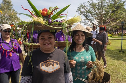 Indigenous People Bring Their Agricultural Products Editorial Stock ...