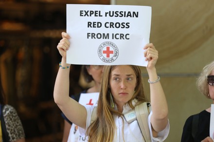 Statement By Organisers Protest Says During Editorial Stock Photo ...