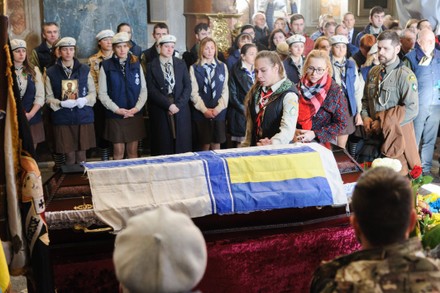 Members Ukrainian Plast Scouting Organization Attend Editorial Stock ...