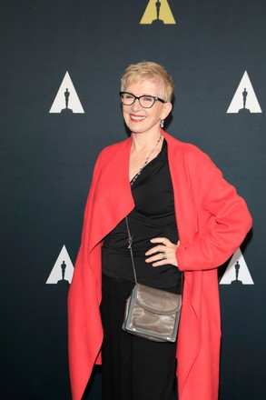 Karin Collison Poses During 2022 Academy Editorial Stock Photo - Stock ...