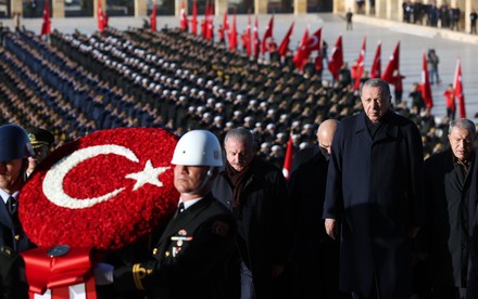 Turkish President Recep Tayyip Erdogan Attends Editorial Stock Photo ...