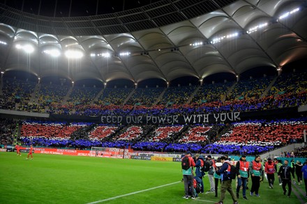 Fcsb Fans React During Game Between Editorial Stock Photo - Stock Image ...