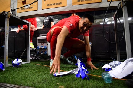 Adrian Sut Reacts During Game Between Editorial Stock Photo - Stock ...
