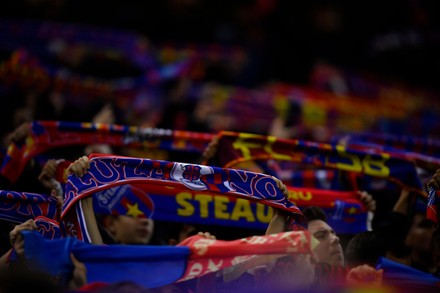 Fcsb Fans React During Game Between Editorial Stock Photo - Stock Image ...