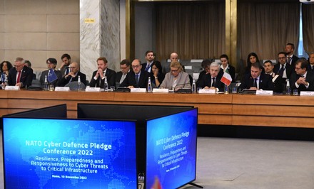 18 Cyber defense pledge Stock Pictures, Editorial Images and Stock ...