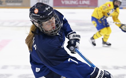 Sanni Rantala Team Finland Vies Puck Editorial Stock Photo - Stock ...