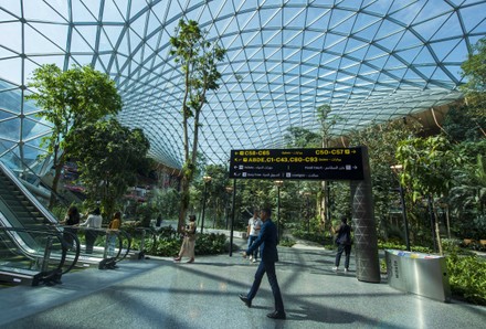People Walk Inside New Central Concourse Editorial Stock Photo - Stock ...