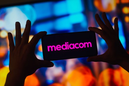 This Photo Illustration Mediacom Communications Corporation Editorial ...