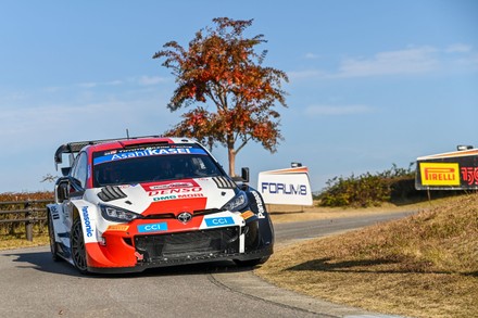 Kalle Rovampera Finland Drives His Toyota Editorial Stock Photo - Stock ...