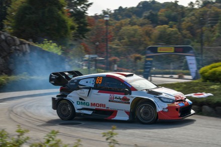 Kalle Rovampera Finland Drives His Toyota Editorial Stock Photo - Stock ...