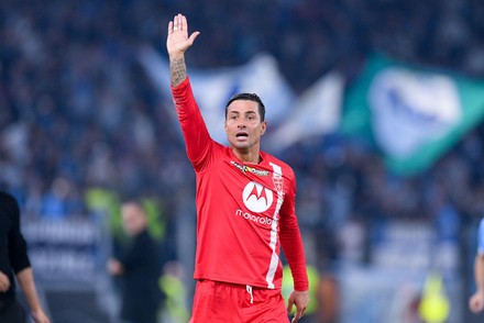 Armando Izzo Ac Monza Gestures During Editorial Stock Photo - Stock ...