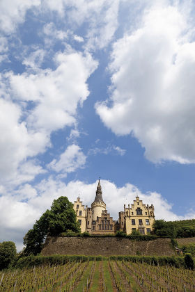 Schloss Arenfels Castle Bad Hoenningen Rhinelandpalatinate Editorial ...