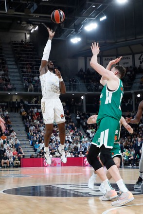 Amine Noua Lyon Arnas Butkevicius Zalgiris Editorial Stock Photo ...