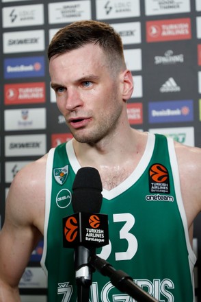 Amine Noua Lyon Kevarrius Hayes Zalgiris Editorial Stock Photo - Stock ...