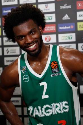Keenan Evans Zalgiris Kaunas During Turkish Editorial Stock Photo ...