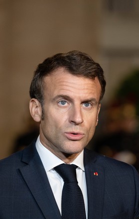 French President Emmanuel Macron Editorial Stock Photo - Stock Image ...