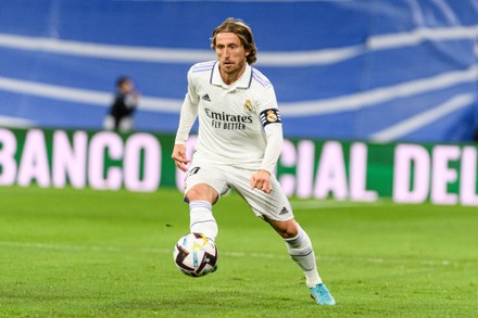 Luka Modric Real Madrid Cf Looks Editorial Stock Photo - Stock Image ...
