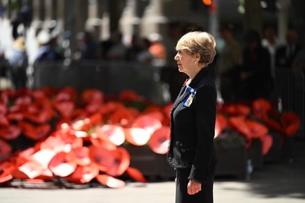 Nsw Governor Margaret Beazley Arrives Remembrance Editorial Stock Photo ...