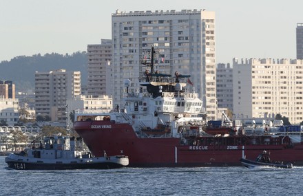 Ocean Viking Rescue Ship C Operated Editorial Stock Photo - Stock Image ...
