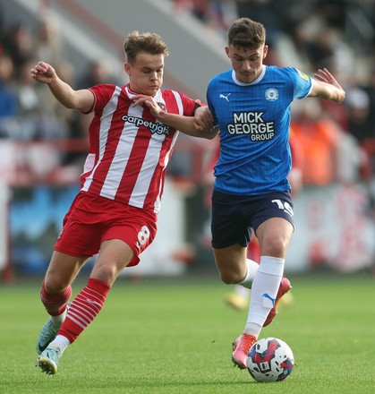 Archie Collins Exeter City Harrison Burrows Editorial Stock Photo ...