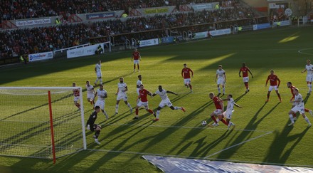 Swindon Town Football Club Corner Flag Editorial Stock Photo - Stock ...