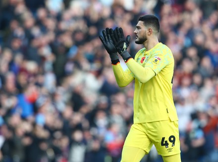 Burnley Goalkeeper Arijanet Muric Editorial Stock Photo - Stock Image ...