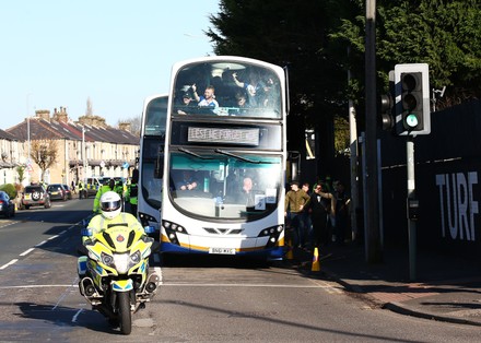 Blackburn Rovers Fans Arrive Ahead Game Editorial Stock Photo - Stock ...