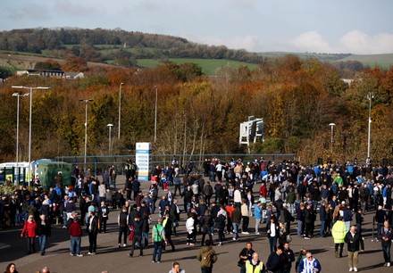 Fans Arrive Before Kick Off Editorial Stock Photo - Stock Image ...