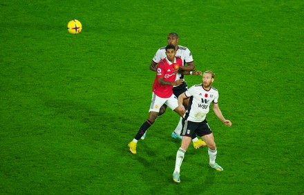 Marcus Rashford Manchester United Watches Ball Editorial Stock Photo ...