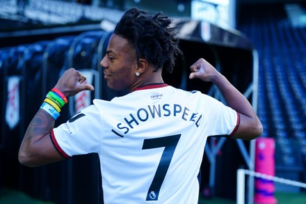 Ishowspeed Poses Photos Fulham Shirt Editorial Stock Photo - Stock ...