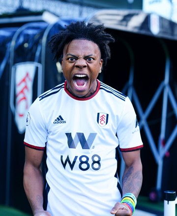 Ishowspeed Poses Photos Fulham Shirt Editorial Stock Photo - Stock ...