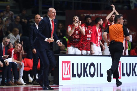 Head Coach Dusko Ivanovic Crvena Zvezda Editorial Stock Photo - Stock ...
