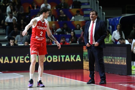 Head Coach Ergin Ataman Turkey Reacts Editorial Stock Photo - Stock ...