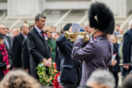 Bugler Grenadier Guards Sounds Last Post Editorial Stock Photo - Stock ...