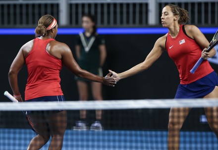 Taylor Townsend L Madison Keys R Editorial Stock Photo - Stock Image ...