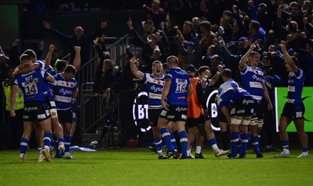 Winning Try Celebrations Bath Rugby Shown Editorial Stock Photo - Stock ...
