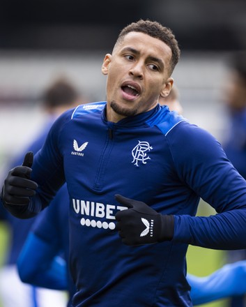 Johnly Yfeko Warms Before Start Scottish Editorial Stock Photo - Stock ...