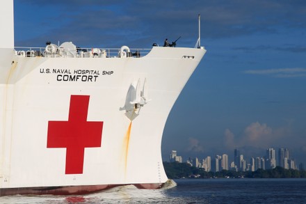 Usns Comfort Hospital Ship United States Editorial Stock Photo - Stock ...