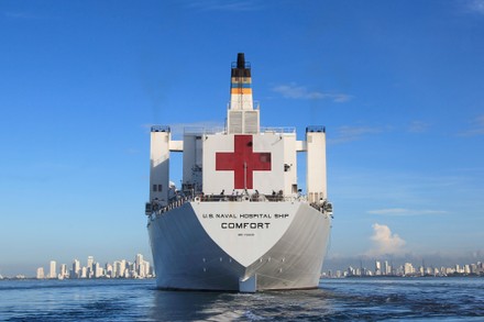 Usns Comfort Hospital Ship United States Editorial Stock Photo - Stock ...