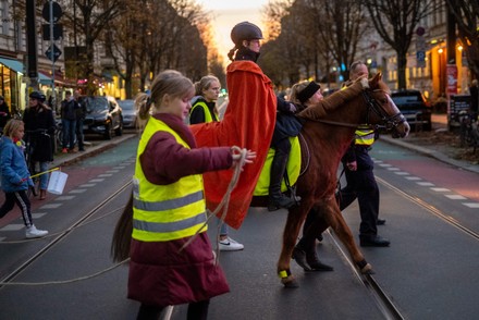 Traditional Lantern Procession St Martins Day Editorial Stock Photo ...