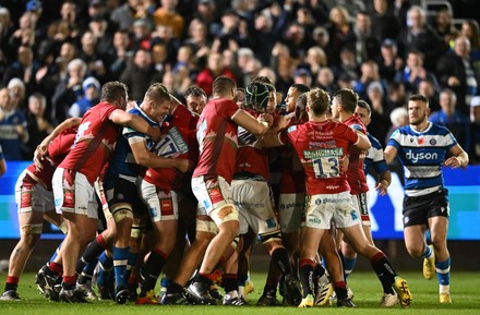 Tensions Boil Over Scuffle Between All Editorial Stock Photo - Stock ...
