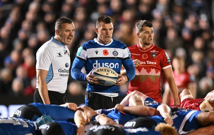 Referee Tom Foley Controls Scrum While Editorial Stock Photo - Stock ...